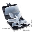 Multiple Compartment Waterproofed Fishing Tackle Storage Box for Lures ...