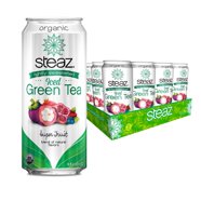 Steaz Zero Calorie Green Tea - Half and Half - Case of 12 - 16 Fl oz ...