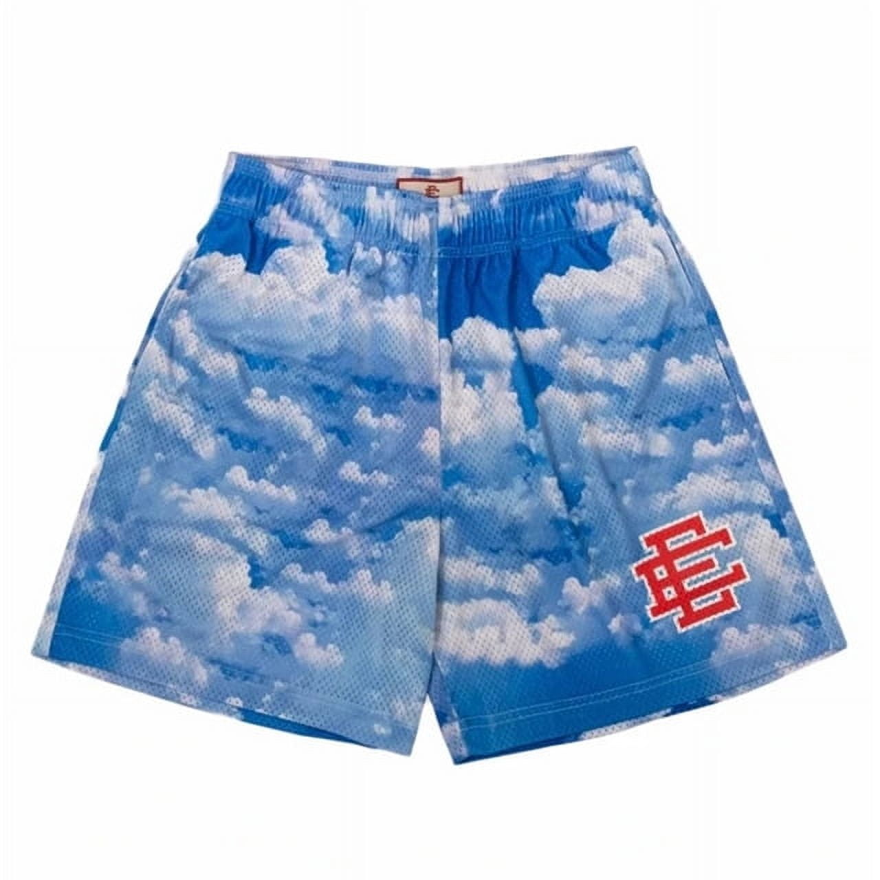 New Summer Eric Emanuel EE Basic Mesh Short Classic Floral Printed Gym Shorts Men‘s Gym ...