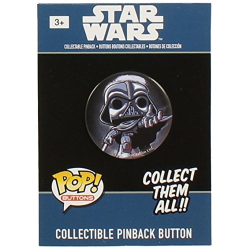 POP Buttons Star Wars Darth Vader - Walmart.com