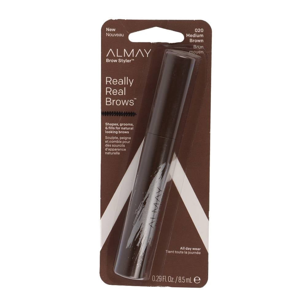 Máscara para cejas Almay Brow Styler really real brows 020 medium brown ...