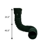 Spectra Pro Select - Green Flexible Rain Diverter, Gutter Downspout ...