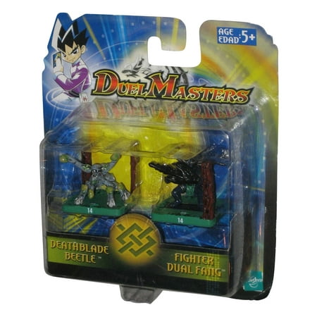 Duel Master Deathblade Beetle & Fighter Dual Fang (2003) Hasbro Figure ...