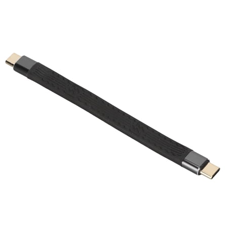 Short USB C To USB C Cable, Soft Plug And Play 8K At 60Hz Double End ...