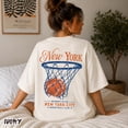 CLOTEX New York Basketball Shirt, Retro NYC Sports Tee, Vintage Bball ...