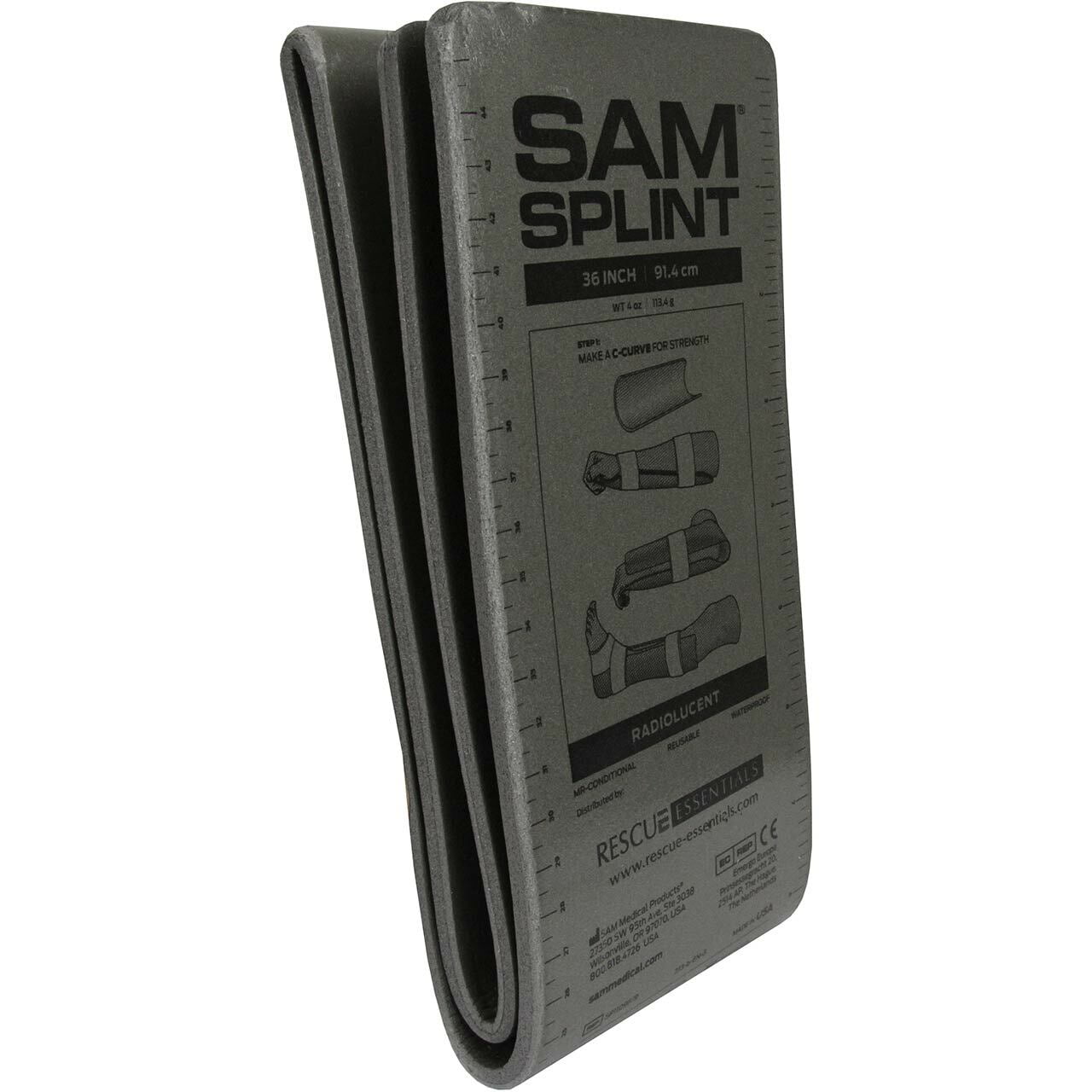SAM Flat Splint Original 36" (Gray) - Walmart.com