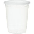 2026 New 25 Pack 32oz Clear Plastic Soup Containers with Lids, BPA-Free ...