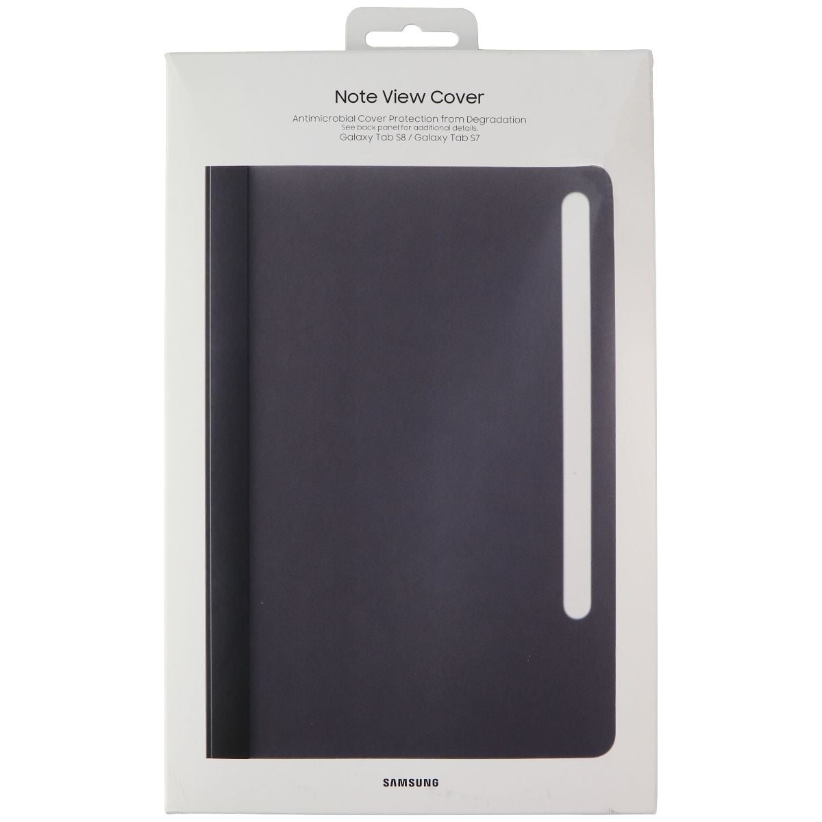 Samsung Note View Cover for Galaxy Tab S8 / S7 - Black - Walmart.com