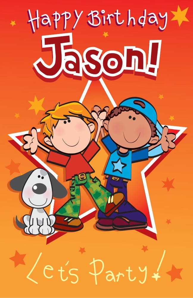 Singing Card- Jason - Walmart.com