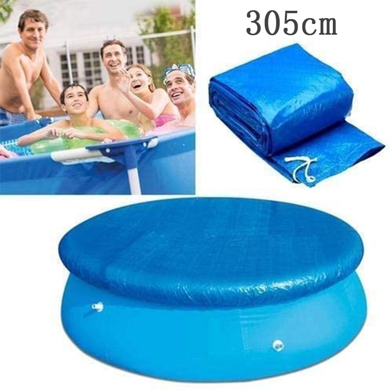 Pool cover round with elastic band, swimming pool cover tarpaulin ...