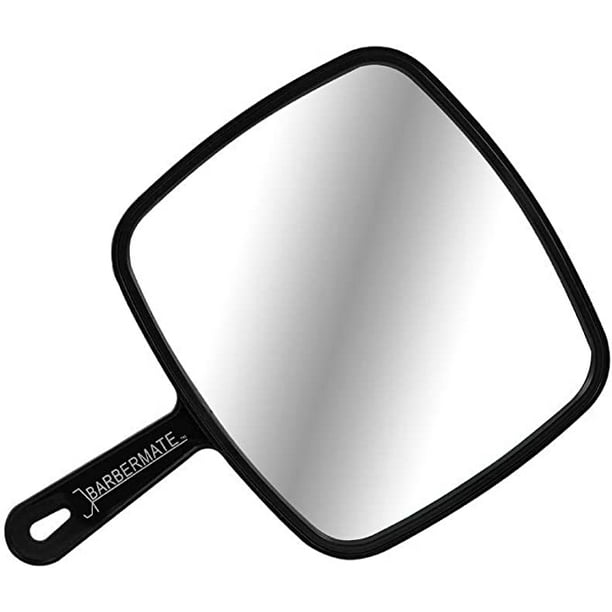 BarberMate Professional TV Shaped Handheld Mirror for Barbers and ...