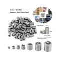 10 Pcs 304 Stainless Steel Metric M14x2.0x2D Wire Thread Inserts Steel ...