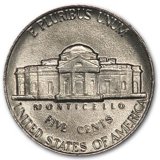 1991-P Jefferson Nickel BU - Walmart.com