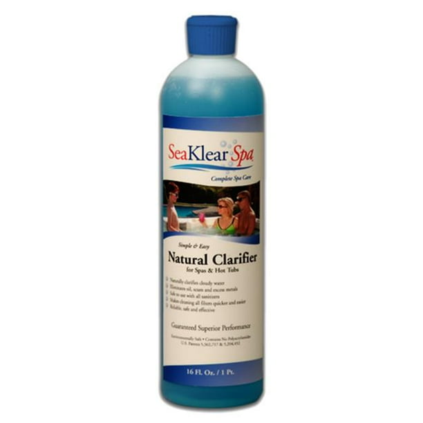 Halosource SKS-B-P SeaKlear Natural Spa Clarifier Pulls, 1 Pint ...