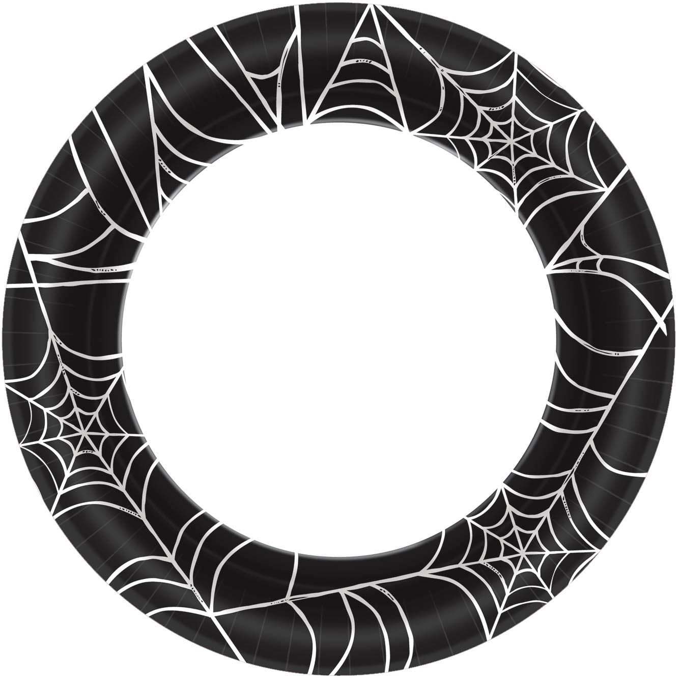 Halloween~Spider Web Paper Plate~40 Count~10" - Walmart.com