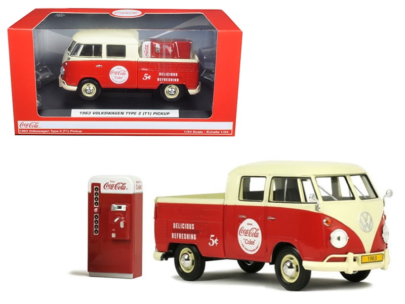 1/24 1963 Volkswagen Type 2 T1 Pickup with METAL Vending Machine ...