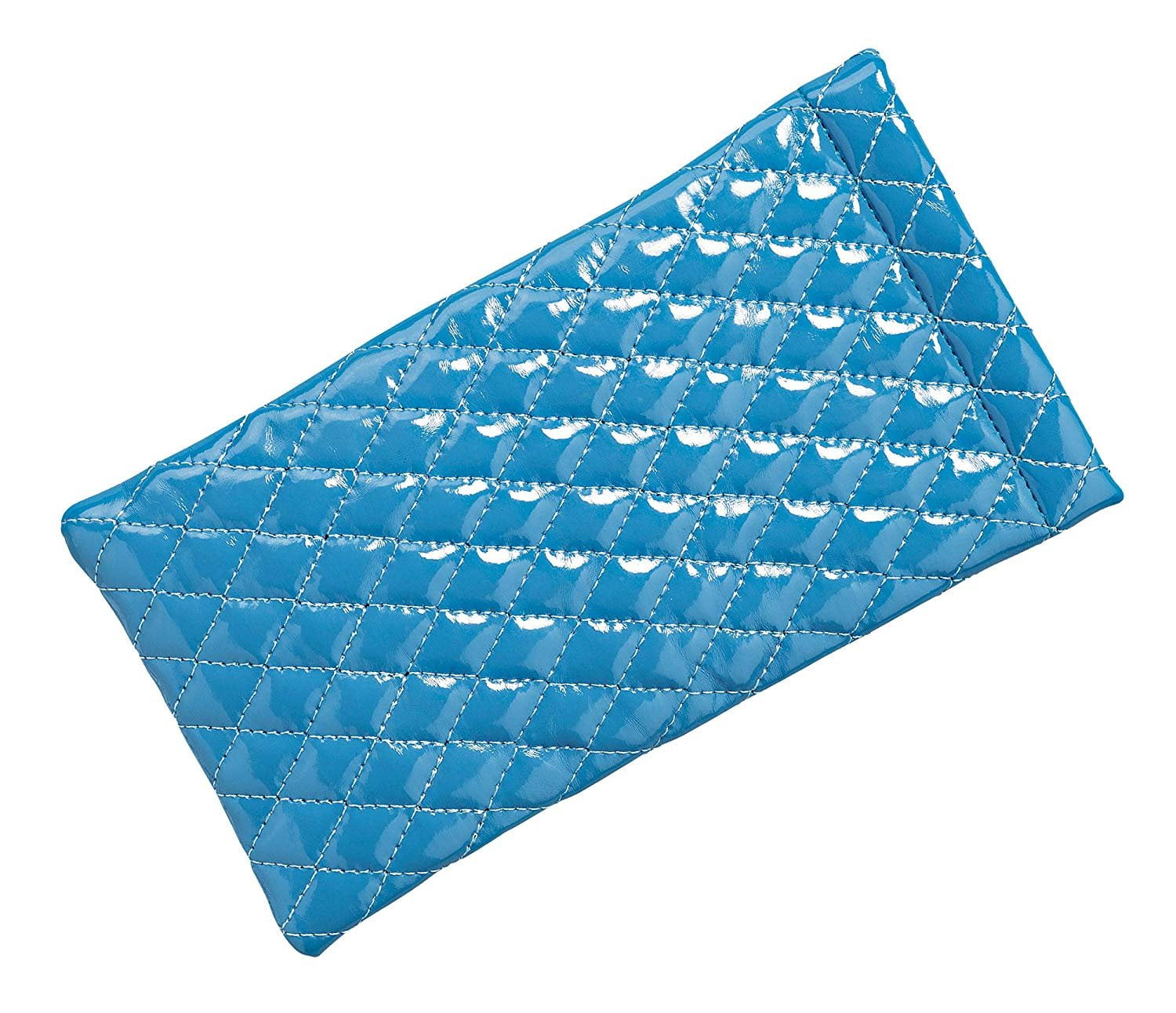 Glossy Quilted Spring Top Eyeglass Case For Men & Women Squeeze Top ...