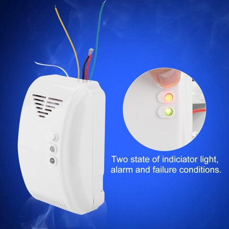 TOPINCN Natural Gas Alarm Sensor Propane Butane LPG Natural Motor Home ...