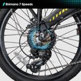Hiland Rockshark Electric Bike Aluminum 20 Inch Electric Folding Bike