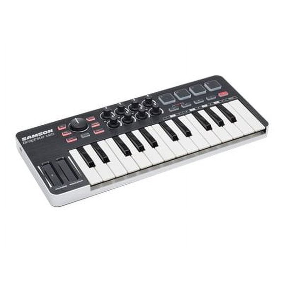 WORLDE Panda Mini USB MIDI 25-Key Controller, 8 Backlit Drum Pads ...