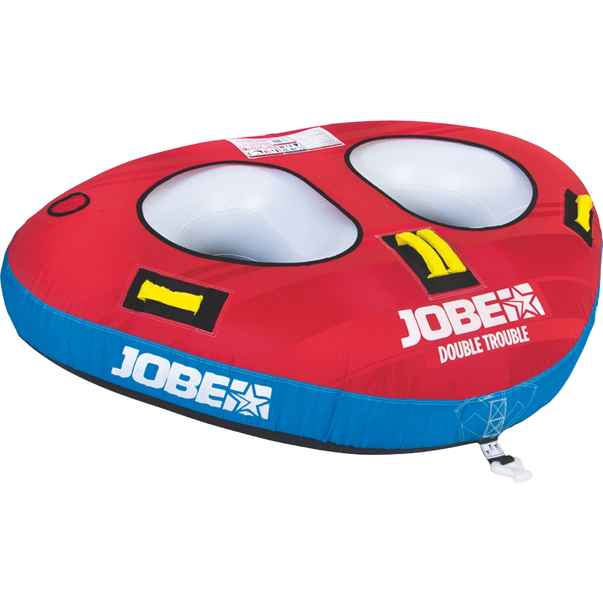 Jobe Nylon Double Trouble Towable Tube Pool Float - Walmart.com