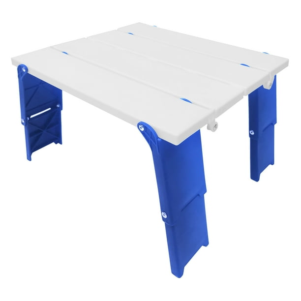 Beach Table for Sand Foldable Portable Height Adjustable Folding Side ...
