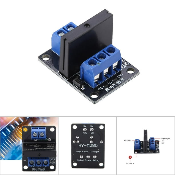 1 Channel SSR Module DC 5 12V 1 Channel High Solid State Relay Module ...