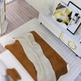 1/20 Dollhouses Bedroom Accessory Cream Double Bed with Beddings ...