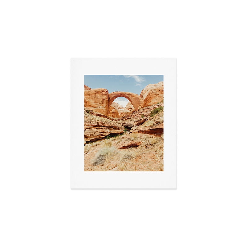 Society6 Kevin Russ Rainbow Bridge 8" x 10" Art Print - Walmart.com