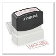 Universal Message Stamp, FAXED, Pre-Inked One-Color, Red -UNV10054 ...