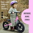 Balance Bike -Lightweight Toddler Bike - No Pedal with Adjustable ...