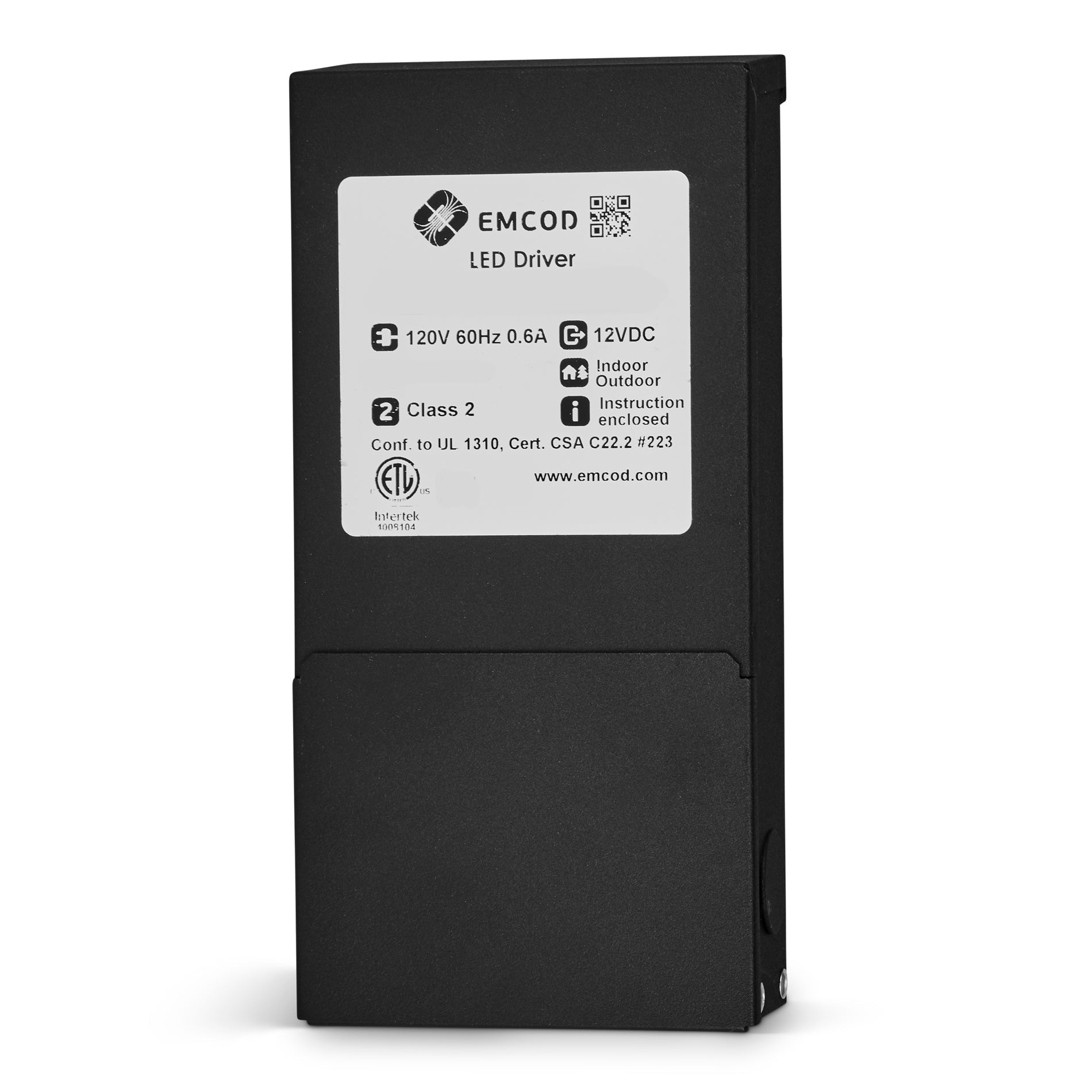 EMCOD ML Series Transformer, magnetic LED driver, 120Vac input/24Vdc ... EMCOD ML Series Transformer, magnetic LED driver, 120Vac input/24Vdc ...