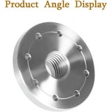EPOTOOR 3-Inch Steel Lathe Faceplate Wood Lathe Face Plate Fit for 1 ...