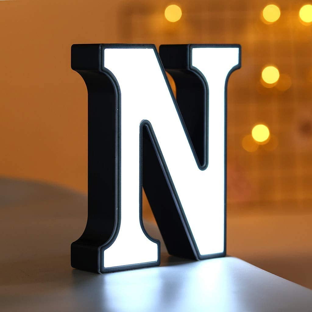 LINLIN LED Letter Lights, Alphabet Marquee Letters Sign LED Marquee ...