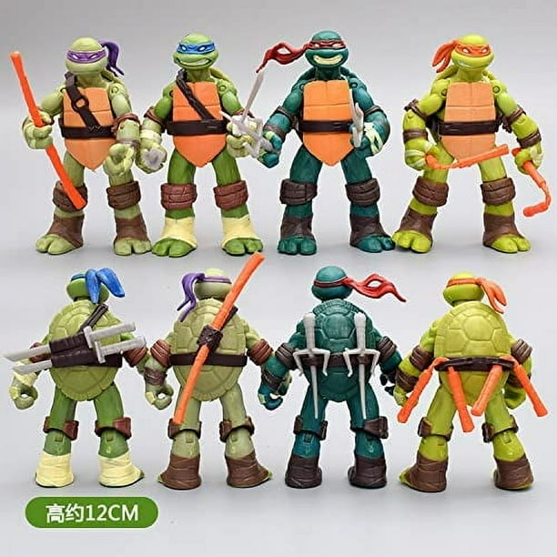 Ninja Turtle Toys Action Figures Ninja Turtles Toy Set TMNT 4 Pieces Set Walmart