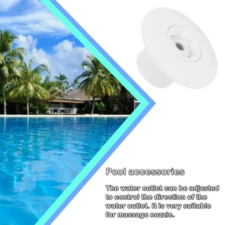 Swimming Pool Nozzle Adjustable Plastic Lightweight Shockproof 360 ...