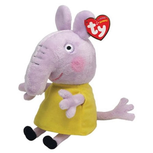TY Beanie Baby - EMILY ELEPHANT (UK Exclusive - Peppa Pig) - Walmart ...