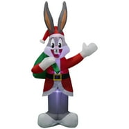inflatable Christmas Santa on ATV 4 wheeler Airblown - Walmart.com