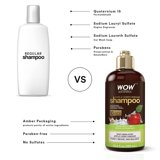 WOW Apple Cider Vinegar Shampoo - Sulfate and Paraben Free for All Hair ...