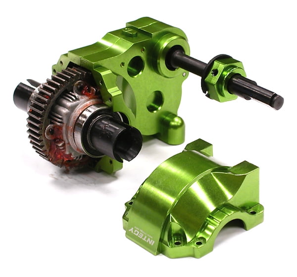 Integy RC Toy Model Hop-ups BAJ176GREEN Type IV Complete Gear Box w ...