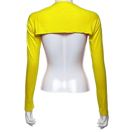 Women One Piece Sleeves Arm Cover Shrug Muslim-Yellow- | Walmart Canada
