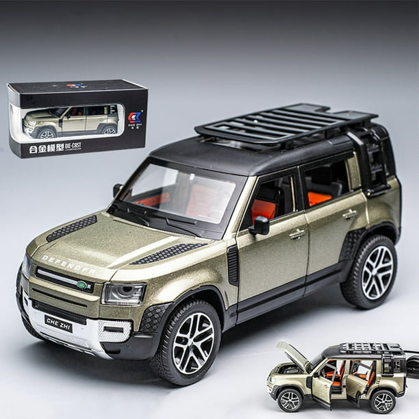 Gprince 1:24 Simulation Pull Back Car Model Land Rover Defender Alloy ...