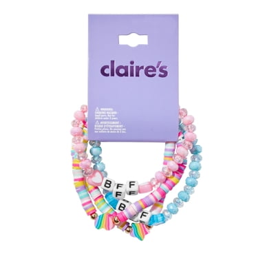 Claire's Cute Pucker Pals Charm Bracelet Set for Kids, Teenagers - 2 ...
