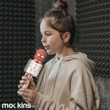 Mockins Handheld USB Rose Gold Portable Bluetooth Karaoke Microphone ...