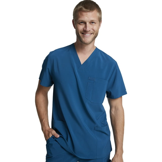 Dickies EDS Essentials Scrubs Top for Men V-Neck DK645 - Walmart.com