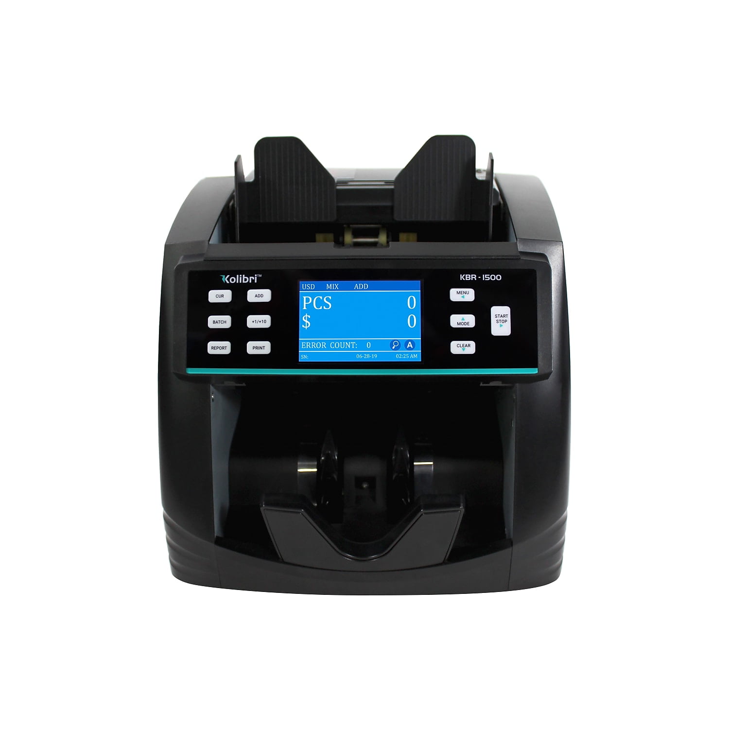 Kolibri Bill Counter Black (KBR-1500) - Walmart.com