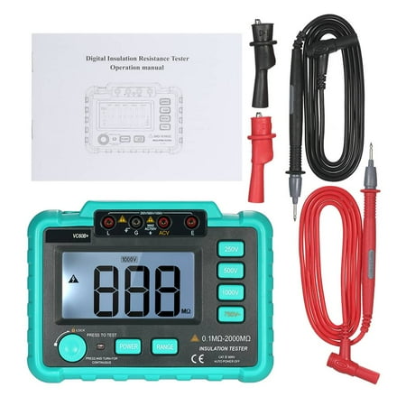 Hi.FANCY VC60B 1000V Insulation Resistance Tester 1000V insulation ...