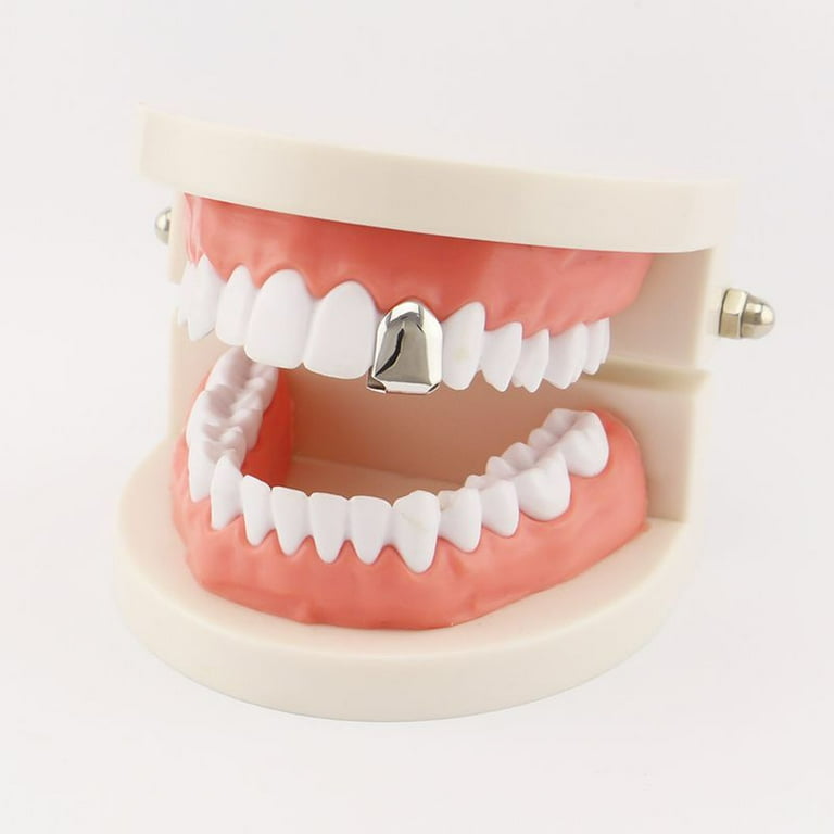 Silver Teeth Caps