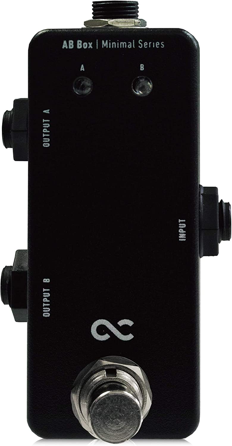 One Control AB-BOX One Control AB Box Pedal w/1x TS Input 2x TS Outputs ...