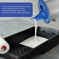 Master Elite 1-Gallon Paint Can Lid Cover with Built-in Plastic Pourer ...